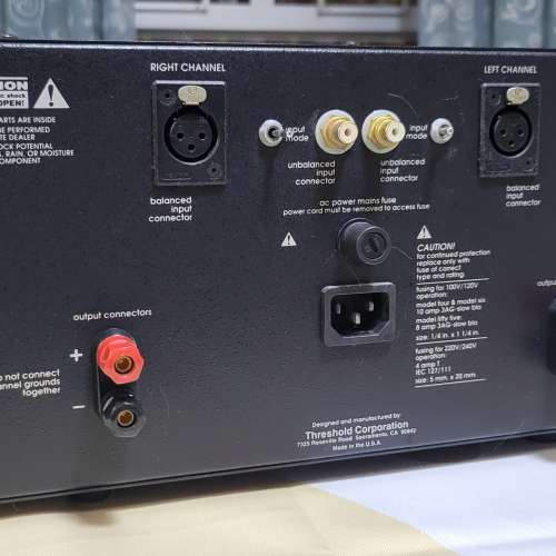 Forte Audio model 4 纯A類后级 - 二手或全新擴音機, 影音產品 - DCFever.com