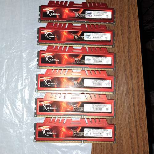 g.skill DDR3 1866 4G一條X6 - 二手或全新RAM 記憶體, 電腦 - DCFever.com