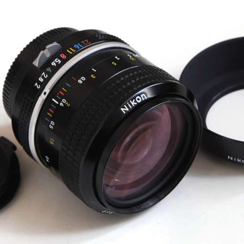 Nikon 35mm f2 Nikkor non-AI mount 附 HN-3 hood 95% New - 二手或全新手動對焦鏡頭, 攝影 ...