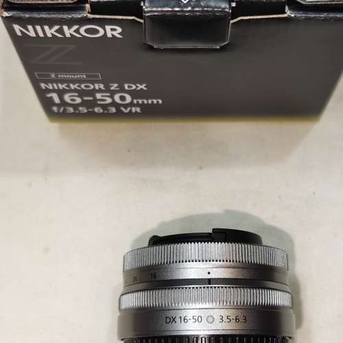 Nikon 16-50 DX VC Z MOUNT SILVER 99%NEW - 二手或全新自動對焦鏡頭, 攝影產品 - DCFever.com