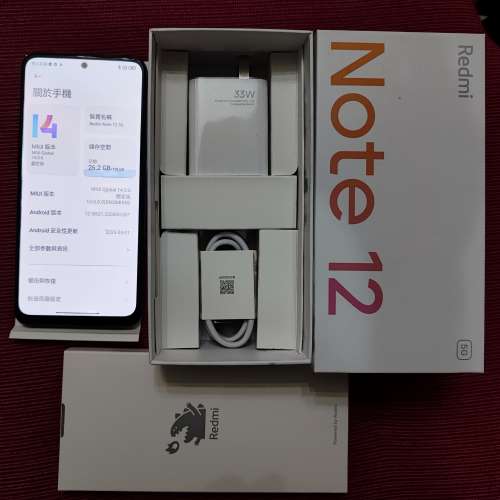 小米紅米Note12 5G 8G＋128G黑色$1550 - 二手或全新Android Phone, 手機通訊 - DCFever.com
