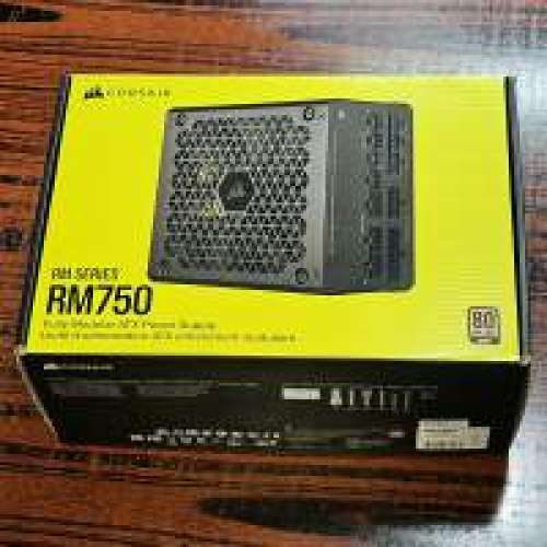 Corsair RM750 電源供應器 金牌全模組 - 二手或全新機箱電源散熱, 電腦 - DCFever.com
