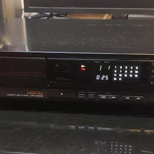 Sony CDP-205ESD CD Player - 二手或全新擴音機, 影音產品 - DCFever.com