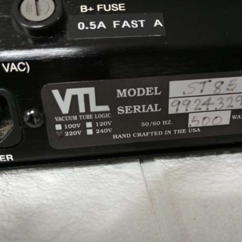VTL ST85 膽後級～ - 二手或全新擴音機, 影音產品 - DCFever.com