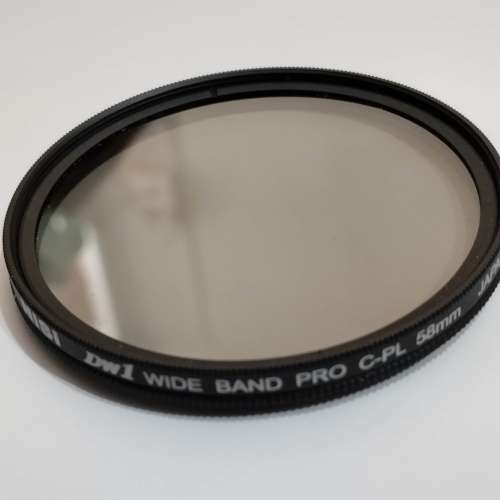 Nisi 出品DW1 Wide Band Pro CPL 58mm - 二手或全新濾鏡, 攝影產品 - DCFever.com