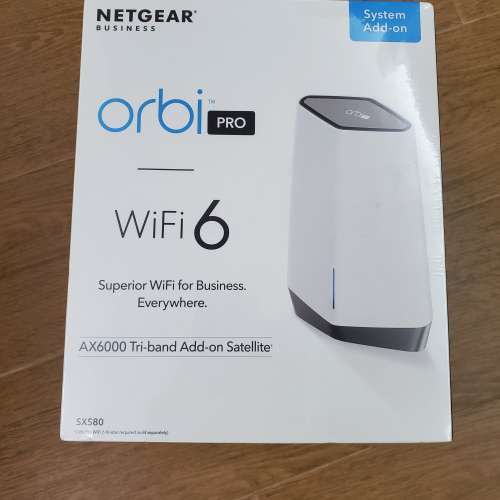 全新 Netgear Orbi Pro WiFi 6 (SXS80) AX6000 三頻 Orbi Pro WiFi 6 Mesh ...