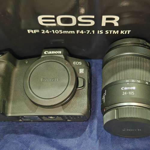 Canom EOS R kit set (24-105/4-7.1 IS STM RF)) 行貨 - 二手或全新無反相機, 攝影產品 ...