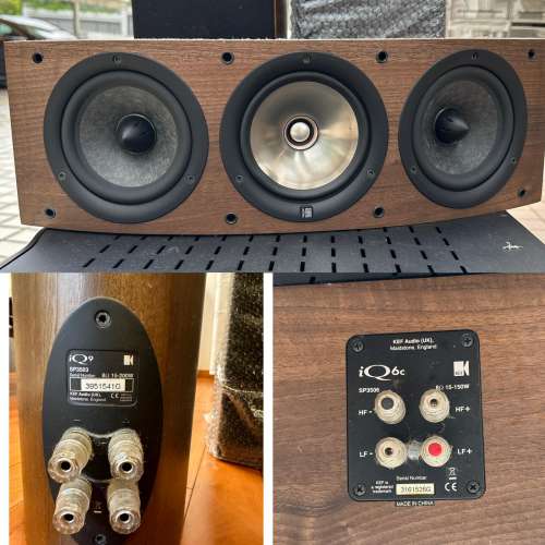 KEF 音響組合 七件全部一 萬元 - 二手或全新揚聲器, 影音產品 - DCFever.com