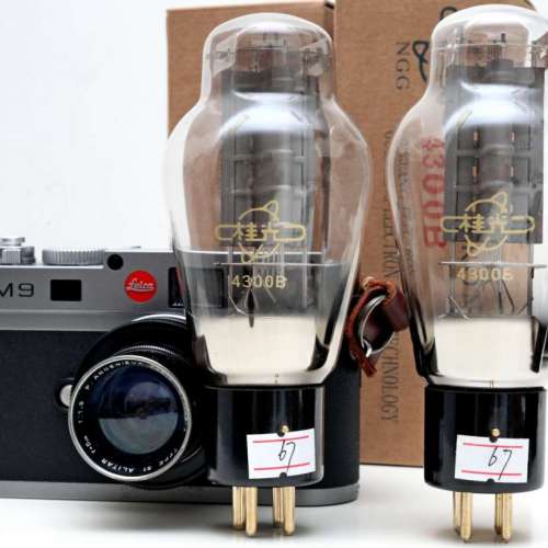 老桂光 4300B 直代300B 原裝盒(一對) 保証靚聲 - 二手或全新擴音機, 影音產品 - DCFever.com