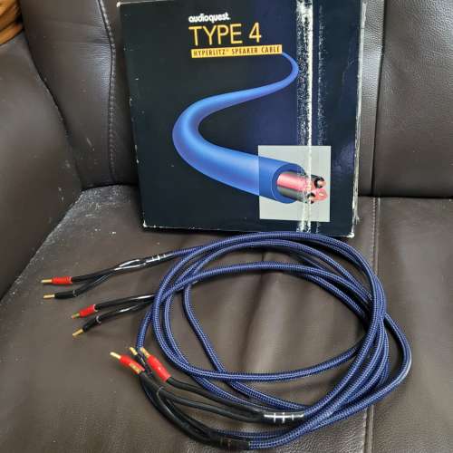 AudioQuest Type 4 speaker cable - 二手或全新擴音機, 影音產品 - DCFever.com