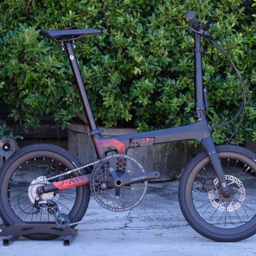 JAVA J-AIR-X3 CARBON 牙盤58T 油壓碟剎 16吋 碳纖折叠車 - 二手或全新單車, 單車及運動 - DCFever.com