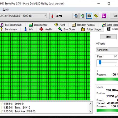 [100%正常,全綠] WD 14TB Ultrastar HC530 企業 HDD, NAS, He14, synology, qnap,Toshiba - 二手或全新SSD/硬碟機, 電腦 ...