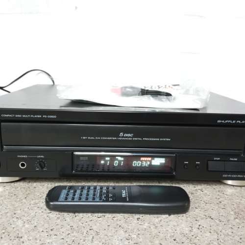 TEAC PD-D2620 is a 5-disc changer CD Player - 二手或全新音響組合, 影音產品 - DCFever.com