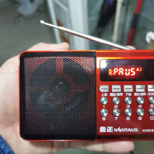 金正收音機Radio, NONTAUS KK69BT有藍牙音響功能, 可插USB, Micro SD Card播放, 連原裝電池, 靚聲 ...