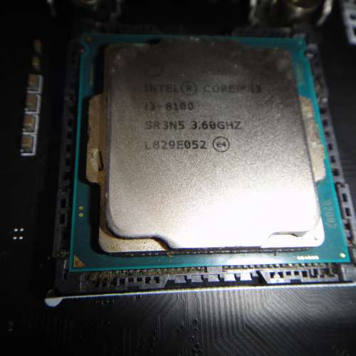 Intel® Core™ i3-8100 處理器 6M 快取記憶體 3.60 GHz Socket 1151 - 二手或全新CPU, 電腦 - DCFever.com
