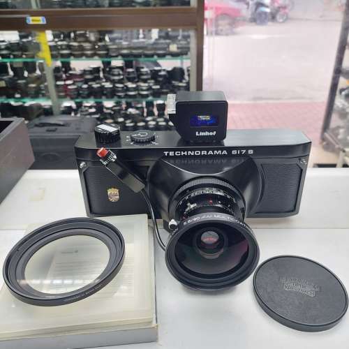 LINHOF TECHNORAMA 617 S SUPER-ANGULON 90MM F5.6 - 二手或全新菲林相機, 攝影產品 ...