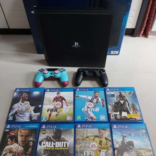 ps4 pro 九成新連8game - 二手或全新電視遊戲機, 遊戲機、模型 - DCFever.com