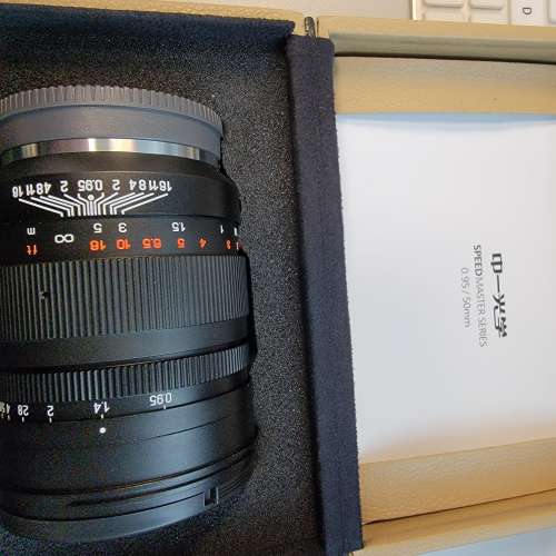 中一光學Speedmaster 50mm f0.95 鏡頭 - 二手或全新手動對焦鏡頭, 攝影產品 - DCFever.com