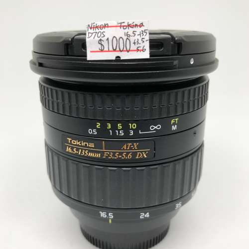 Nikon D70S + Tokina AT-X 16.5-135mm F3.5-5.6 DX套裝, 深水埗門市可購買 - 二手或全新單鏡反光機, 攝影產品 - DCFever.com