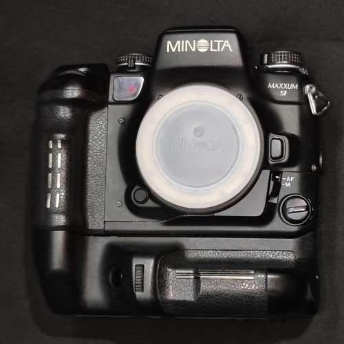 Minolta dynax 9 film camera + VG-9 grip - 二手或全新菲林相機, 攝影產品 - DCFever.com