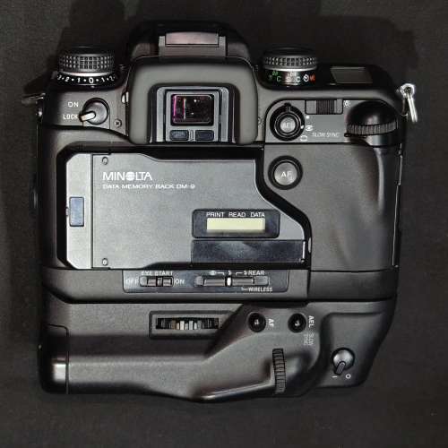Minolta dynax 9 film camera + VG-9 grip - 二手或全新菲林相機, 攝影產品 - DCFever.com