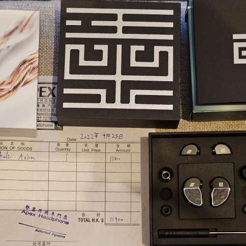 Effect Audio Axion 耳機 十 Maestro 2 pin 4.4mm線 - 二手或全新Earphones, 影音產品 ...