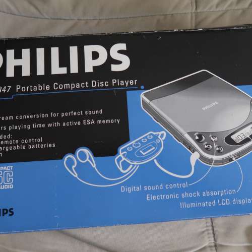 Philips AZ6847 discman - 二手或全新隨身音響, 影音產品 - DCFever.com