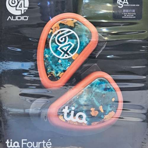 64 tia fourte - 二手或全新Earphones, 影音產品 - DCFever.com