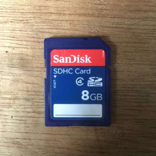 $10 SanDisk 8GB SDHC Card Class 4 Secure Digital Flash Memory SDSDB ...