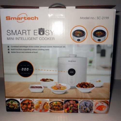 Smartech Easy Mini Intelligent Cooker 迷你智能高速煲, 家居煮食煲 (全新品) - 二手或全新厨房電器, 電器傢俱 - DCFever.com