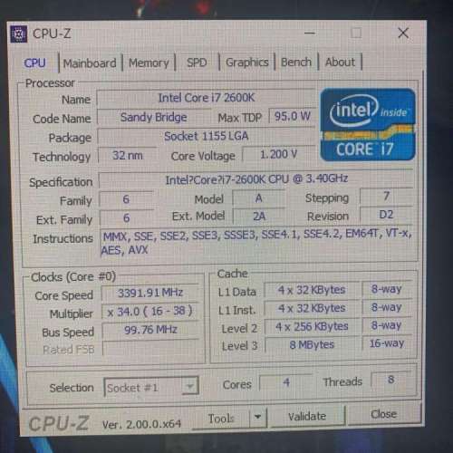 I7 2600K - 二手或全新CPU, 電腦 - DCFever.com