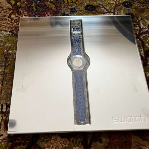 全新絕版 Swatch LIMITED EDITION 100% 純白鉑金珍貴全球限量Tresor Magique Solid Platinum 可 - 二手或全新機械手錶, 手錶 ...