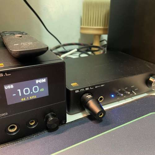 SMSL M500 mk3 9038pro dac + SH8s amp - 二手或全新擴音機, 影音產品 - DCFever.com