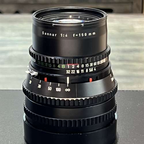 Hasselblad Zeiss Distagon CF 50mm f4 lens with hood, Sonnar 150mm f4 C ...