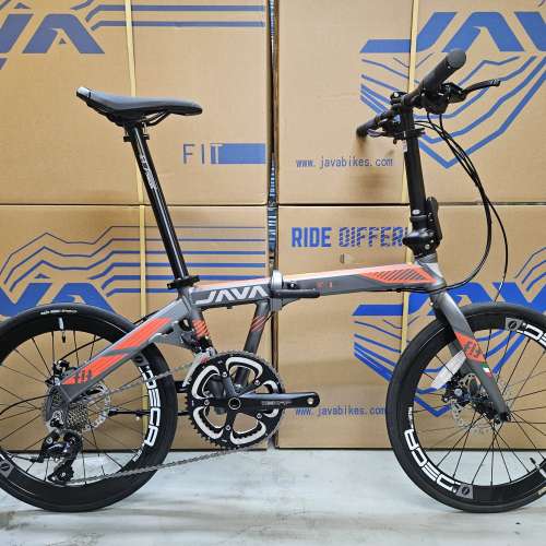 《免費送貨》JAVA FIT-18S-Pro - 18速 碟剎 20吋(451) 鋁合金 摺車 - 二手或全新單車, 單車及運動 ...