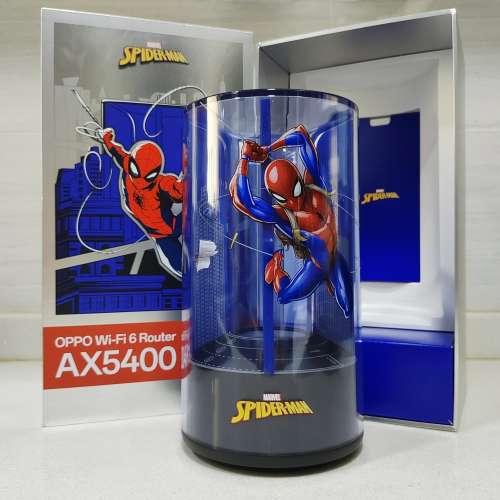 (Spider-Man Edition) OPPO AX5400 WiFi 6 Router with 2.5Gbps Wan/Lan ...