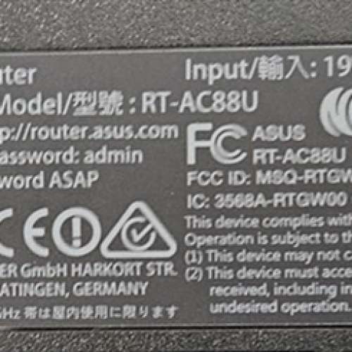 ASUS RT-AC88U AC3100 ROUTER - 二手或全新網絡/WIFI, 電腦 - DCFever.com