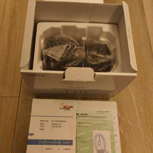 富士Fujifilm GF110mm / GF110 / GF 110mm F2 R LM WR 有盒人像鏡王支援1億像合GFX50 100 ...