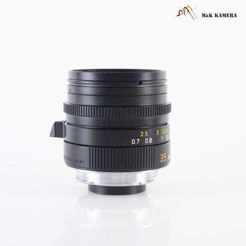 全能小巧Leica Summilux-M 35mm/F1.4 ASPH 11874 Black Yr.1996 Germany #498 ...