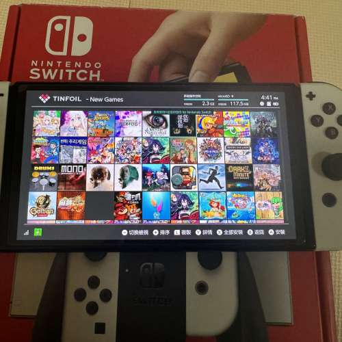 switch oled 開心版+128g卡 - 二手或全新電視遊戲機, 遊戲機、模型 - DCFever.com