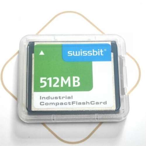 Swissbit 512MB CF card for B&R 5CFCRD.0512-06 SFCF0512H1BU2TO-C-MS-527 ...