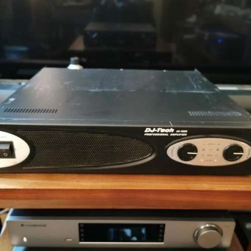 DJ-Tech AX-1000 2400 Watts Power Amplifier 220V - 二手或全新其它, 影音產品 ...