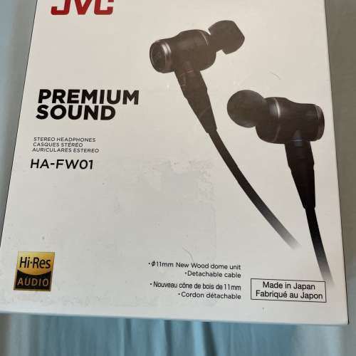 JVC FW01 - 二手或全新Earphones, 影音產品 - DCFever.com