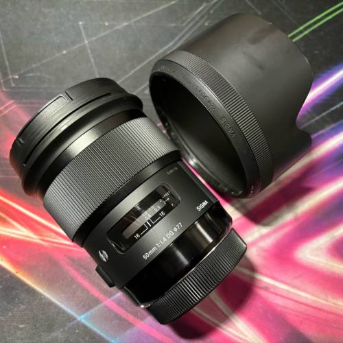 Sigma Art 50mm F1.4 Canon EF - 二手或全新自動對焦鏡頭, 攝影產品 - DCFever.com