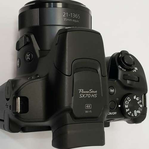 Canon SX70 HS (sx70hs 等效 21-1365mm 超遠攝鏡頭 數碼相機 4K ) - 99% New，香港行貨，送額外配件 ...