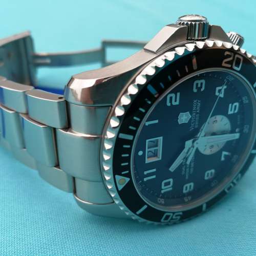 特價1個! Victorinox Swiss Army Maverick Gs Dual Time Watch 雙時區手錶 二手或全新