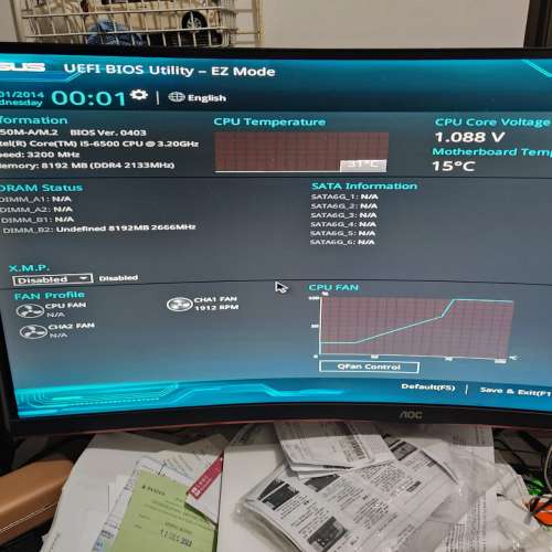 i5 6500 + Asus B150M-A/M.2 + 8 gb DDR4 Ram - 二手或全新電腦組合, 電腦 - DCFever.com