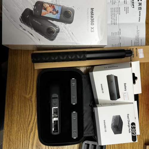 insta360 X3 Full set - 二手或全新數碼相機, 攝影產品 - DCFever.com