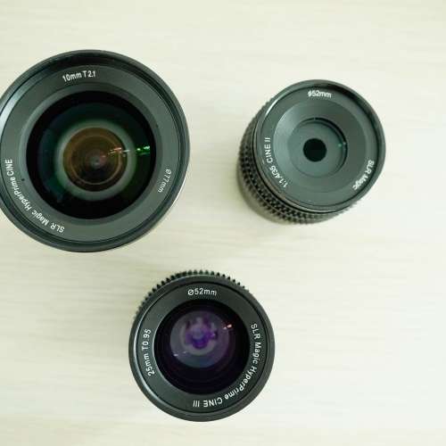 Bmpcc4k +SLR Magic 10MM,25MM,35MM - 二手或全新數碼攝錄機, 攝影產品 - DCFever.com