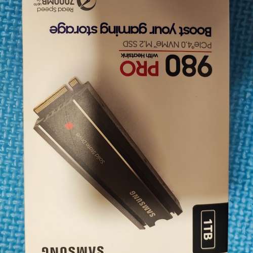 全新水貨 980 PRO 1T with Heatsink - 二手或全新SSD/硬碟機, 電腦 - DCFever.com